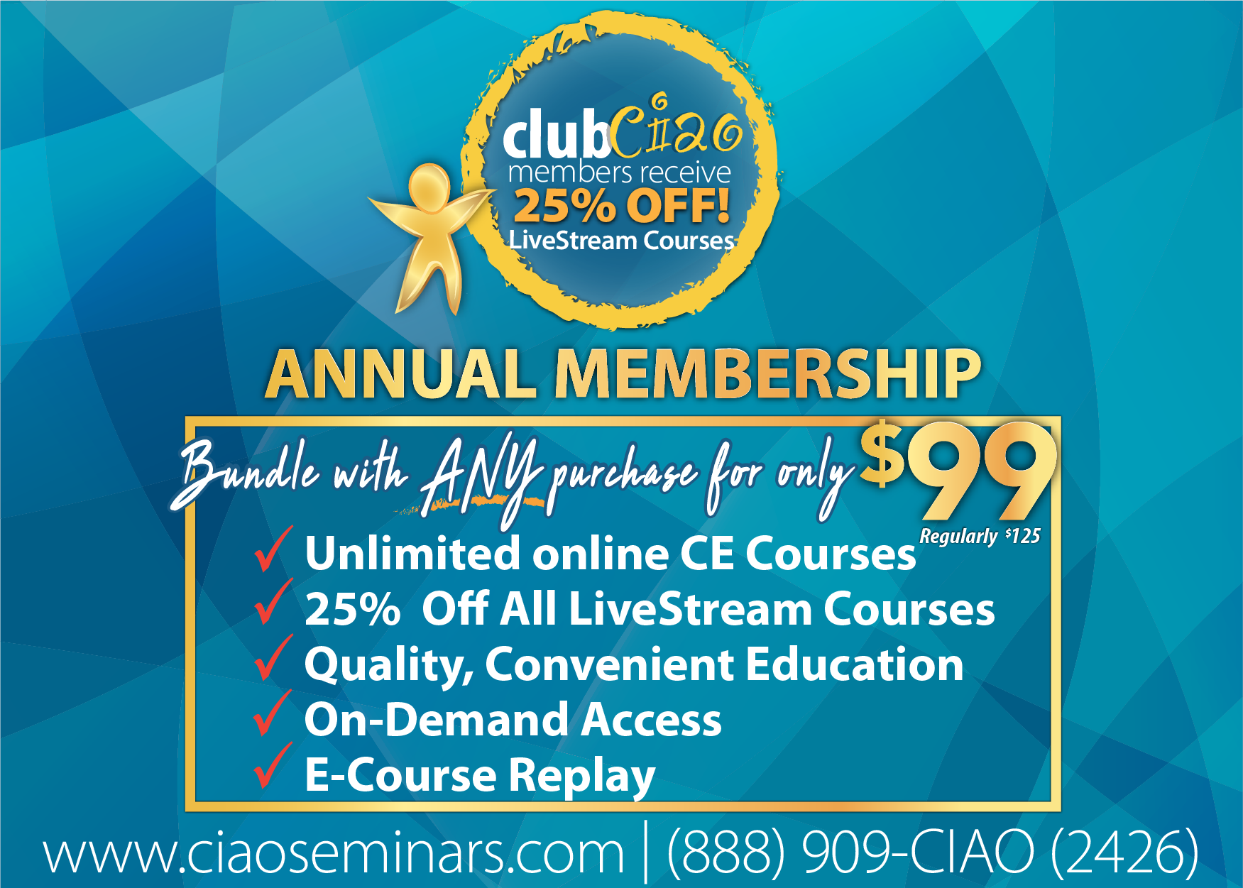 CIAO Seminars Continuing Education